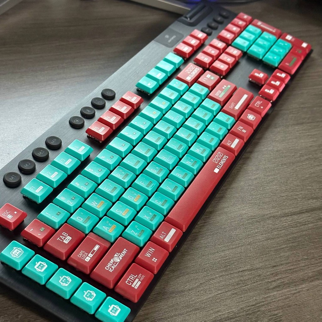 Upgrade Dazzling G915 Dual-color Keycaps, PBT DIY Keycaps for Logitech ...