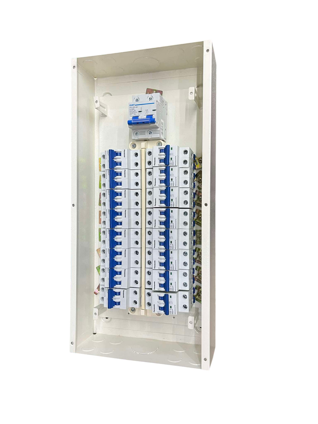 KOTEN Panel Board 100A 2 Pole Main Breaker Chint 220V with 16 Branches ...
