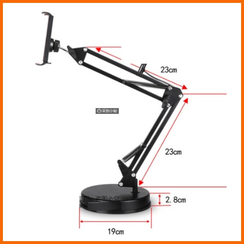 ♀ Desktop Mobile Phone Holder Stand 360 Rotate for Facetime Live Online ...