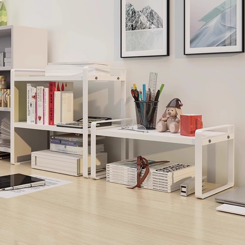 Office Desk Shelf Table Bookshelf Desk Storage Student Door Cosmetics ...
