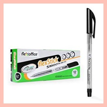 ⚔ 12pcs 0.5/0.7mm original Flexoffice flexstick smooth ink pen ballpen ...
