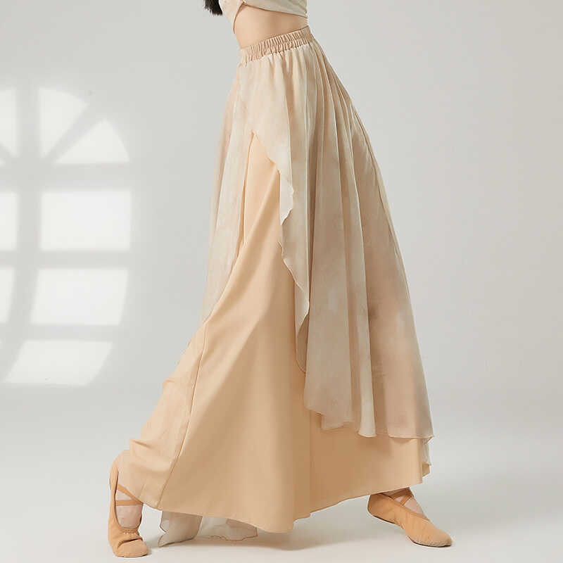 Classical Dance Costume wing Skirt Pants Wide Leg Pants Women Chinese ...