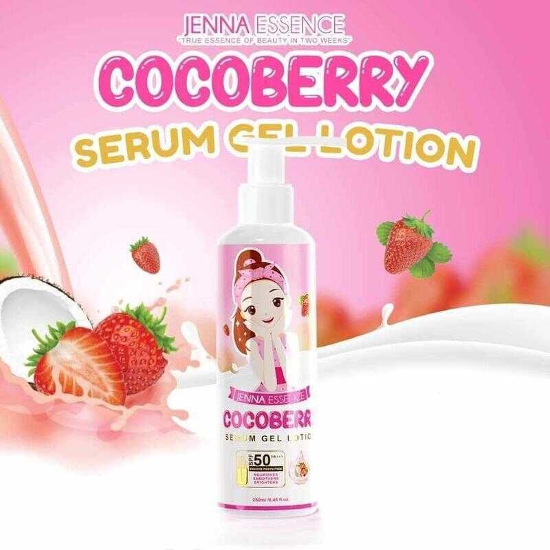 COCOBERRY SERUM GEL WHITENING LOTION Spf50 | Shopee Philippines