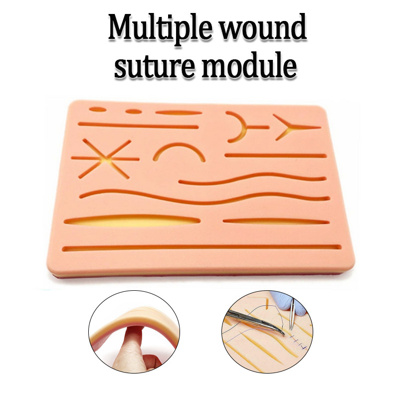 Skin Suture Model Y Traumatic Suturing Practice Pad Reusable Multiple ...