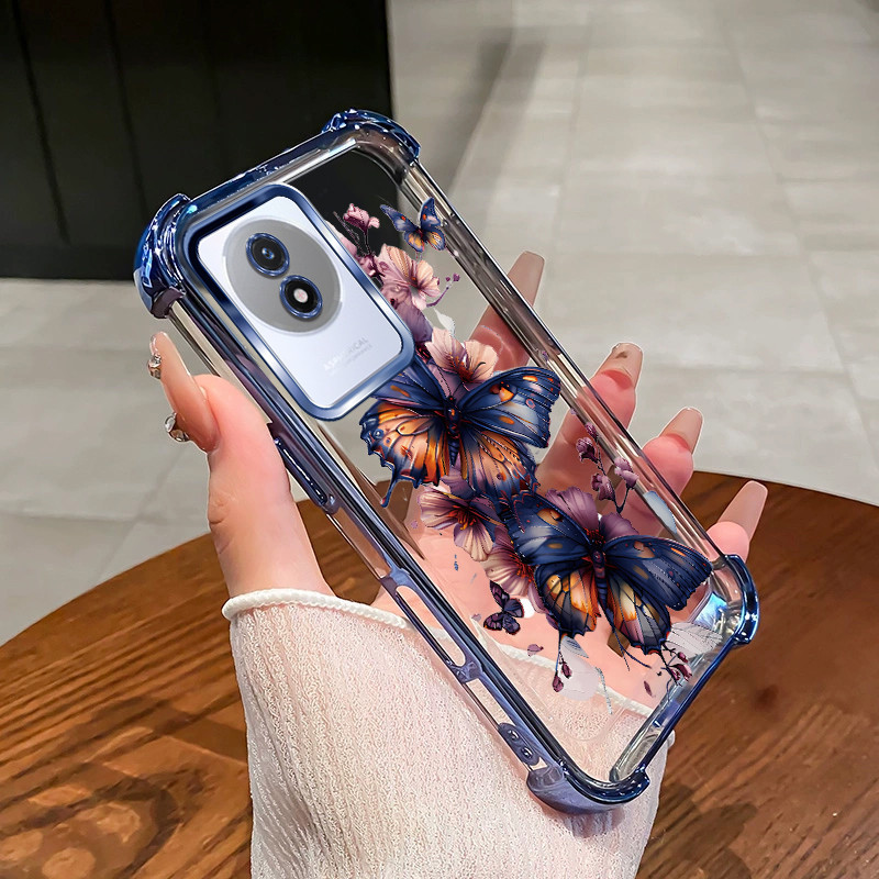 Shockproof 】Case For Vivo Y02 4G Y02A Y02T Phone Case 2025 New Colorful ...