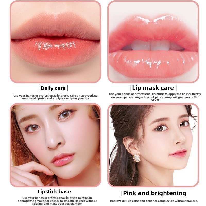 OXYA Vaseline 6-Piece Lip Oil Balm Set | K-Beauty Glossy Finish ...