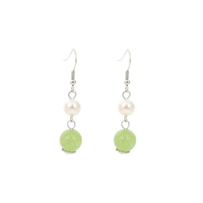 Hotan Jade Natural Earrings High quality Earhook New Chinese Small ...