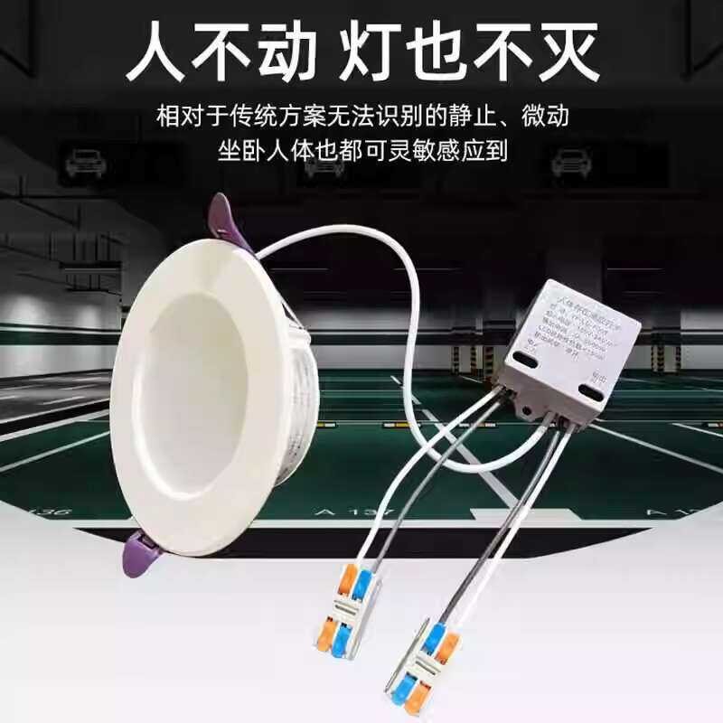 220V Human Presence Light Intelligent Millimeter Wave Micro-motion ...