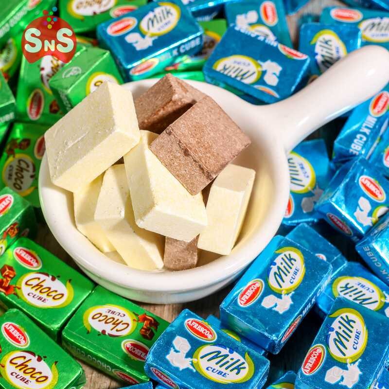 S Afresco Choco Cube Milk Cube Candy Assortment Rich Chocolate And ...