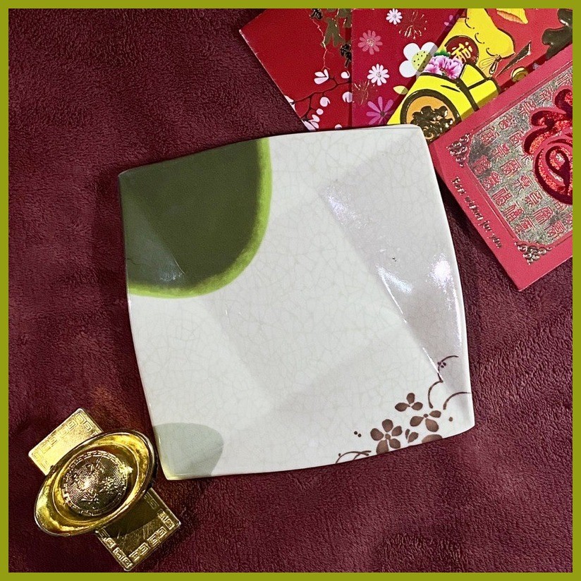 ∫ ♠ Nine Grid Melamine Plate / dinner plate/ chinese style plate ...