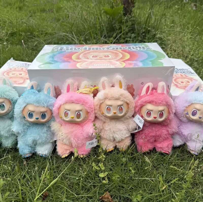 High Level Labubu V3 Big Into Energy Vinyl Plush Blind Box Figures ...