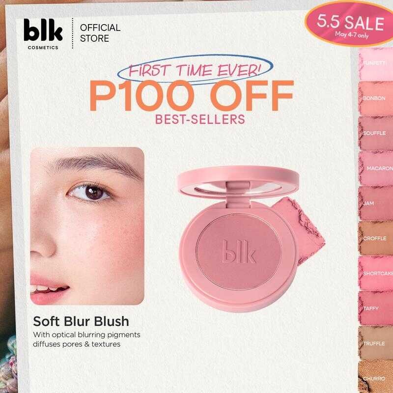 Blk Cosmetics Soft Blur Powder Blush | Shopee Philippines