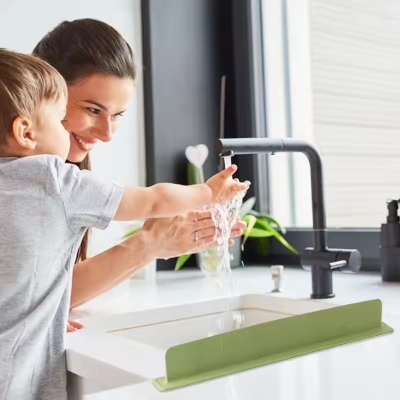 Guard Waterproof Anti Splash Barrier for Kitchen Basin Dishwashing ...