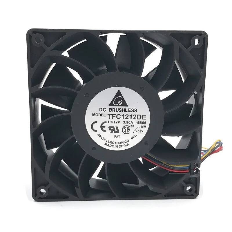 High 120mm Speed for Delta TFC1212DE 12038 12V 3.9A PWM Fan | 250CFM ...