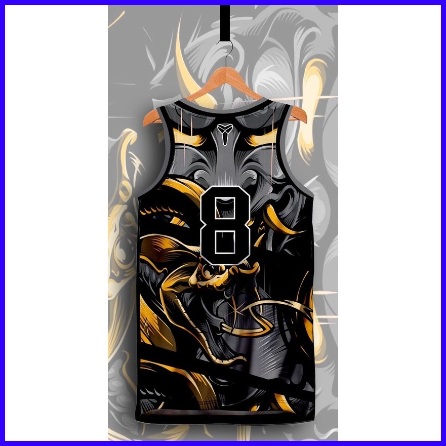 BASKETBALL MAMBA 10 JERSEY FREE CUSTOMIZE OF NAME AND NUMBER ONLY Full ...