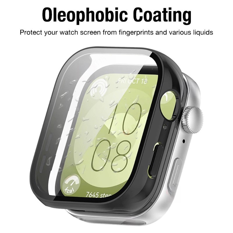 Glass Screen Protection Case for Huawei Watch Fit 3 Fit 4 Fit4 Pro All ...