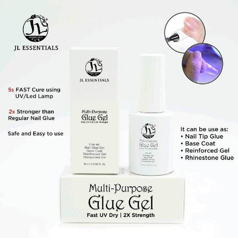 JL Essentials" Multipurpose Glue Gel ( Soft Gel Tips Glue) | Shopee ...
