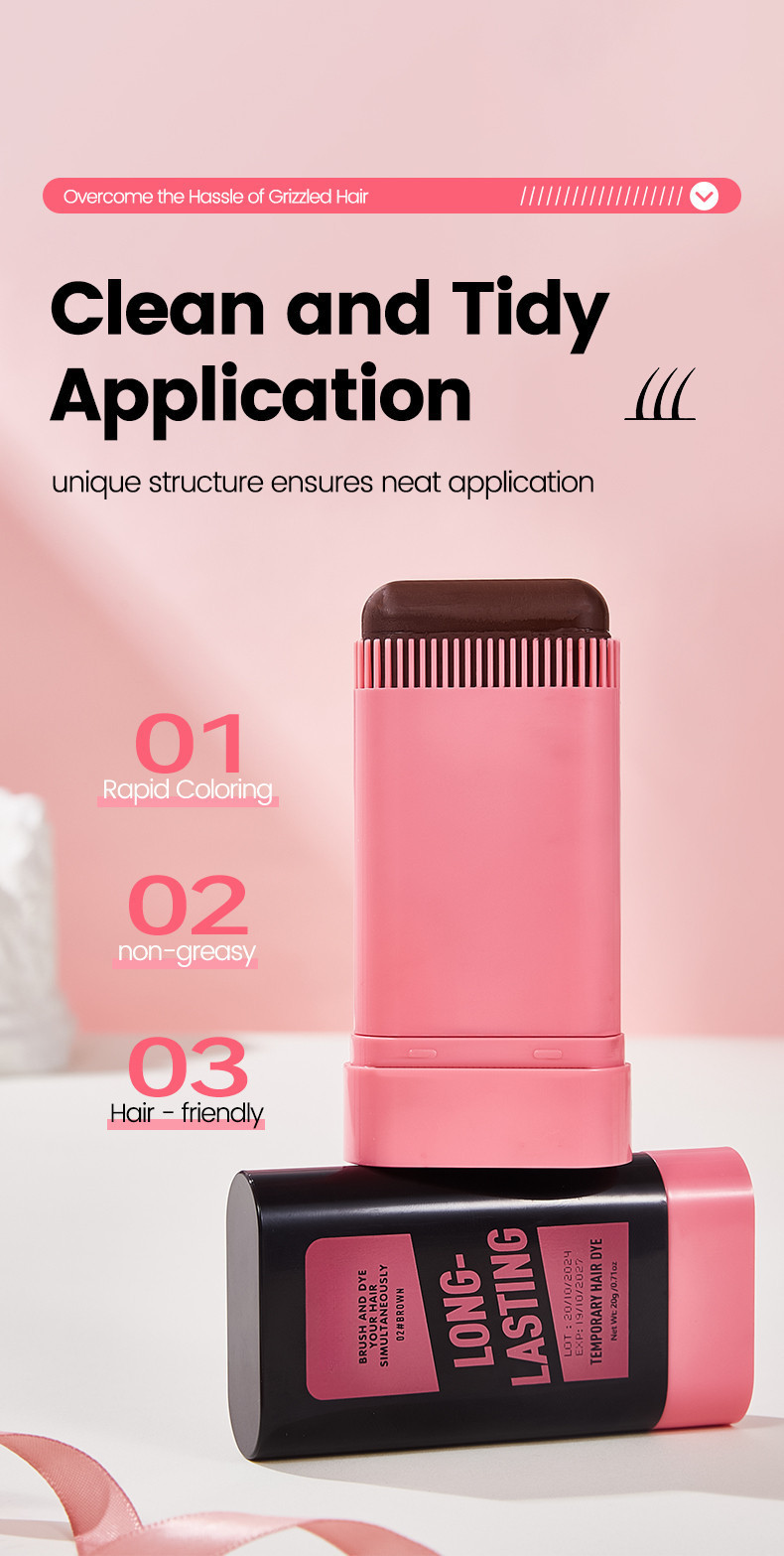 Long-Lasting Temporary Hair Dye Stick | Salon-Finish, Hair Styling ...