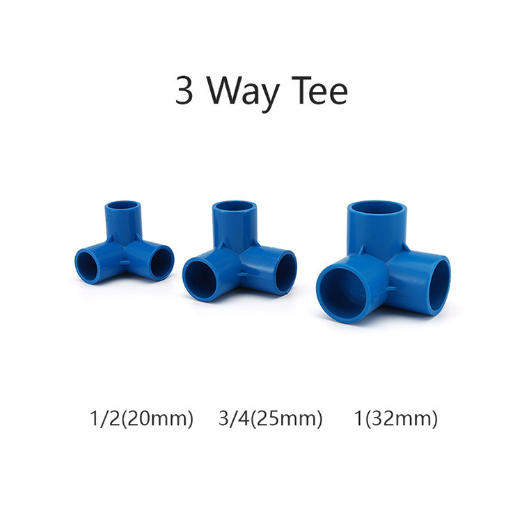 （Fast Delivery）PVC Blue Fittings Coupling/Elbow/Plug/Tee/Adaptor/PVC ...