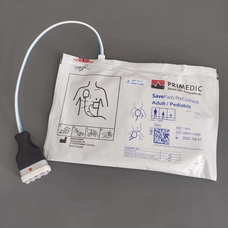 Pumikang AED defibrillator electrode M250 non pre-inserted original brand new | Shopee Philippines