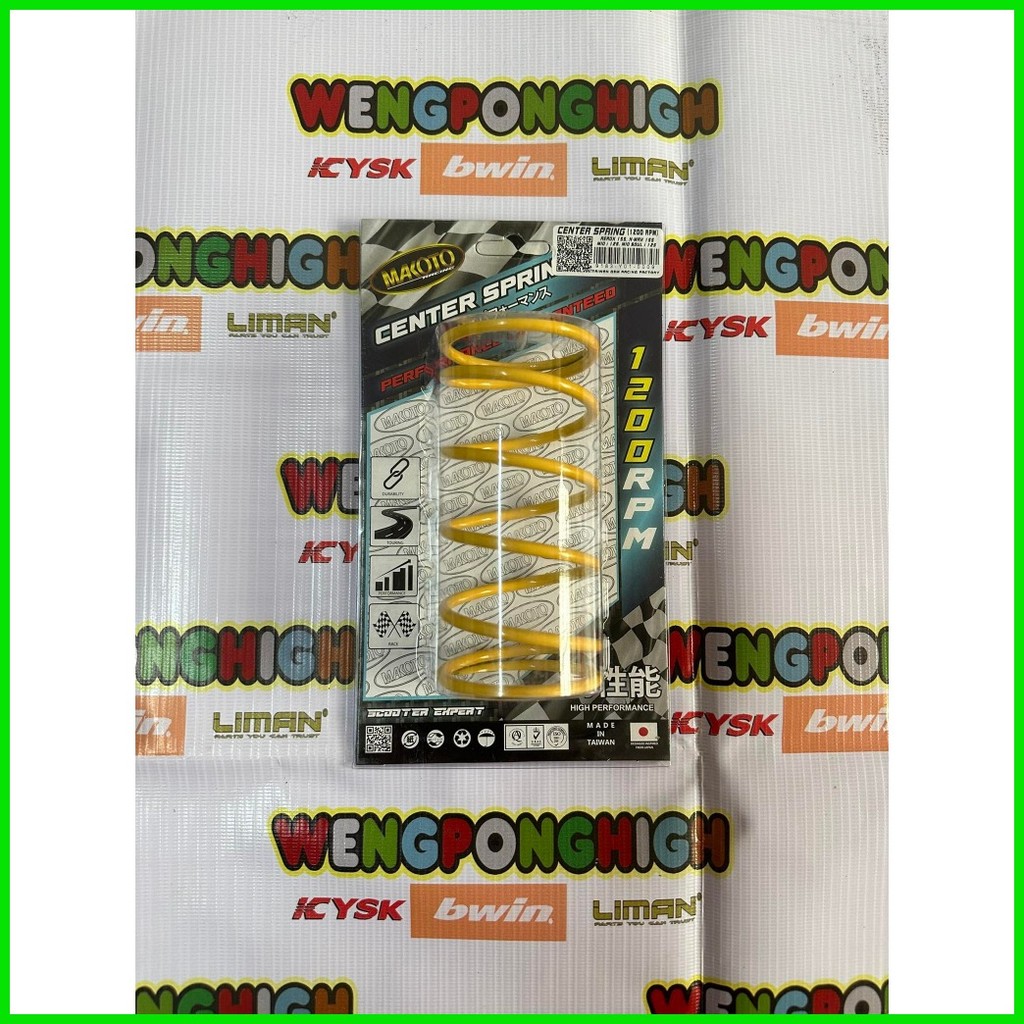 ⭕ MAKOTO RACING CENTER SPRING NMAX/AEROX/MIOI125 1200RPM RACING MADE IN ...