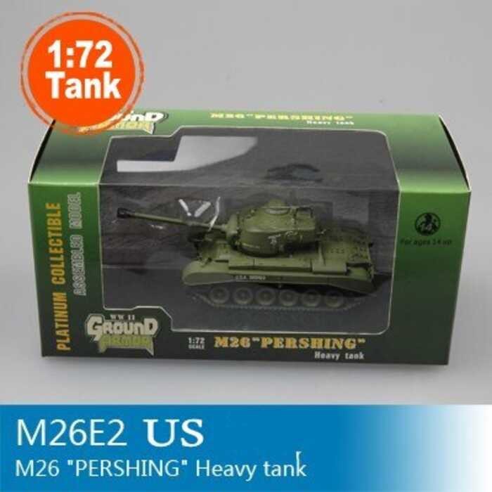 Scale * Power Model 1:72 Tank US Heavy M26 Pershing Finished Static ...