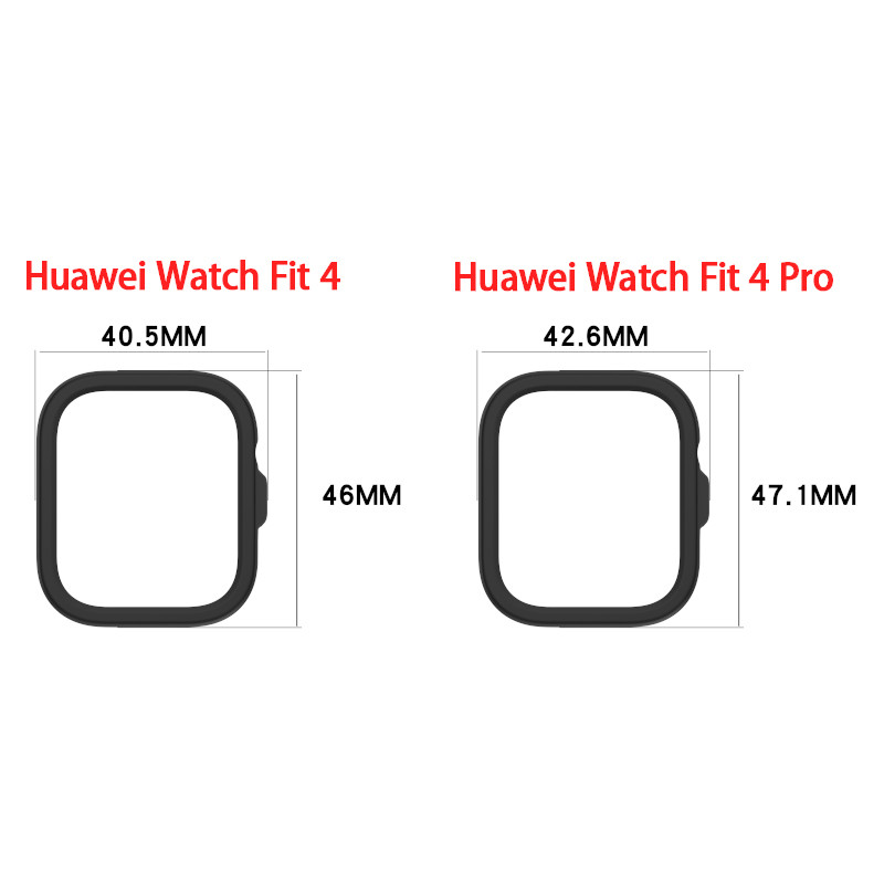 Hard PC Hollow Half Case for Huawei Watch Fit 4 4Pro Protector Empty ...