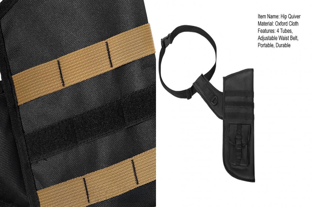 Outdoor Archery Gear Archery Quiver Adjustable Waist Hanged Bow Quiver ...