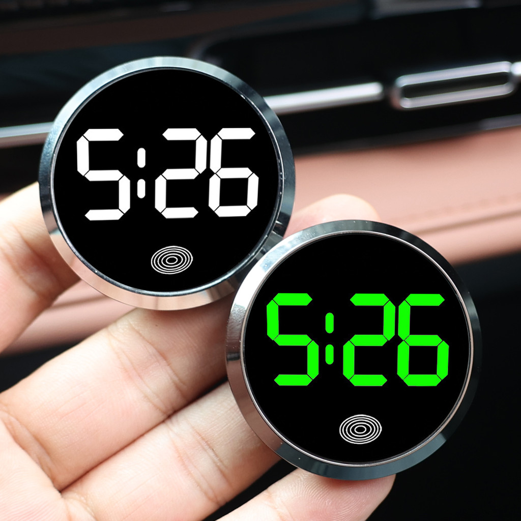 Car Dashboard LED Touch Luminous Clock Automotive Electronic Digital ...