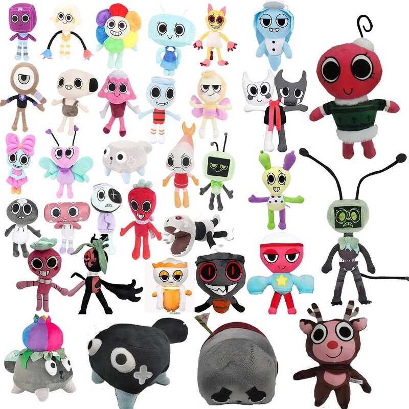 World Dandy's Plush Goob Vee Astro Pebble Finn Flutter Dandys World ...