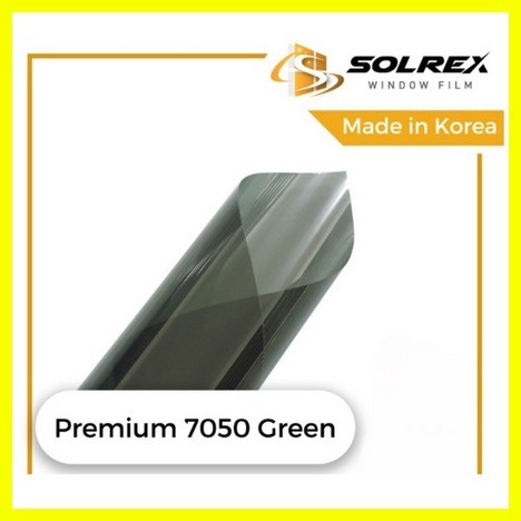 Solrex Window Film (Tint) - Premium 7050 Green (Carbon) | Shopee ...