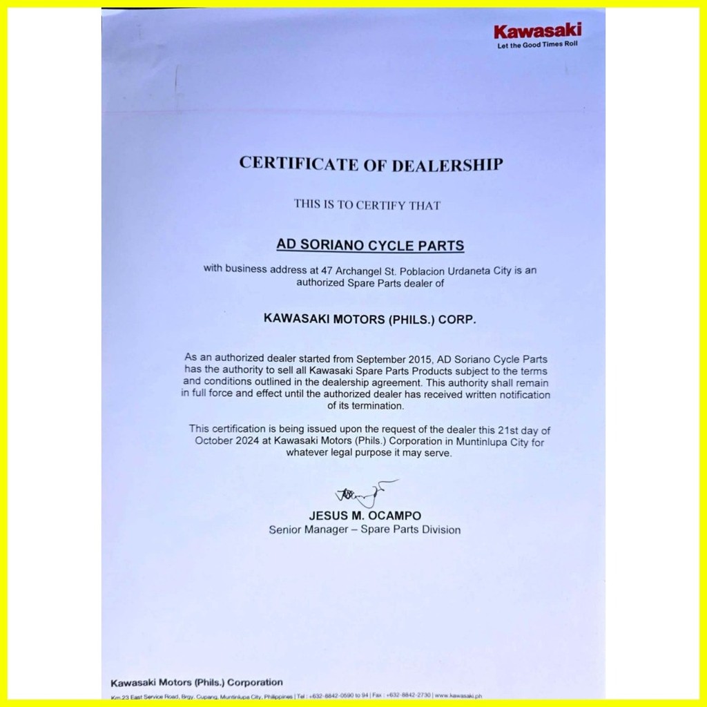 KAWASAKI CT125 ROUSER NS125 GASKET CRANKCASE JH541015 | Shopee Philippines