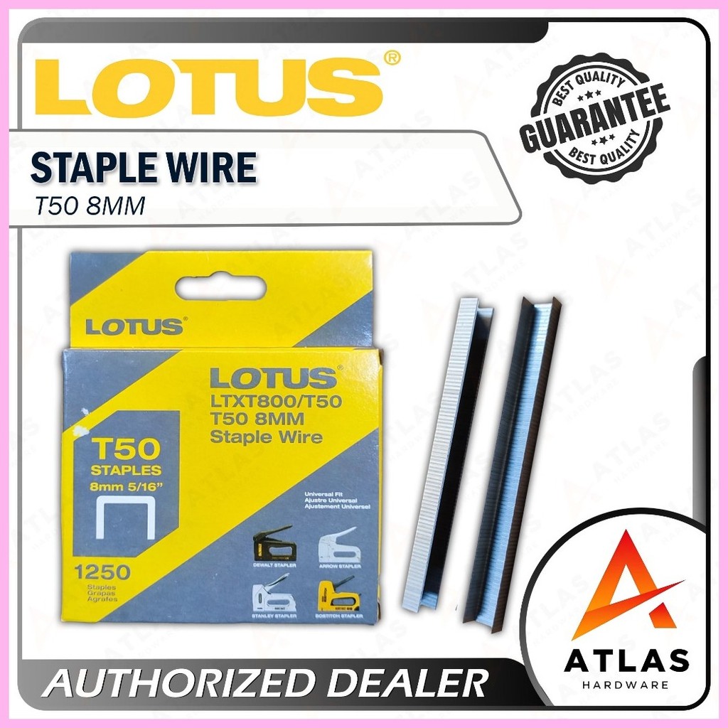 Lotus Staple Wire T50 LTXT800/T50 (8MM) | Shopee Philippines