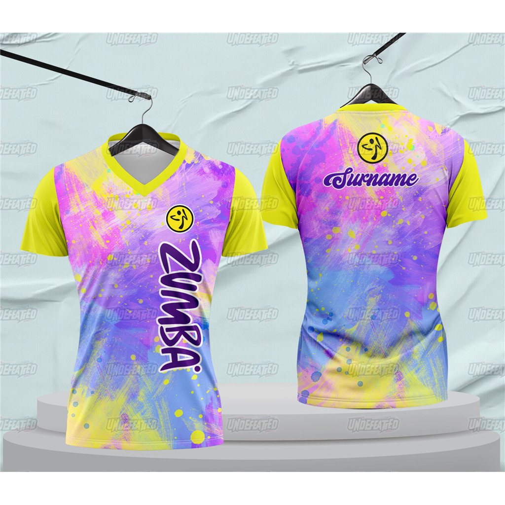 【Free customization name】Sublimation Shirt 2025 Love Zumba Zumbawear ...