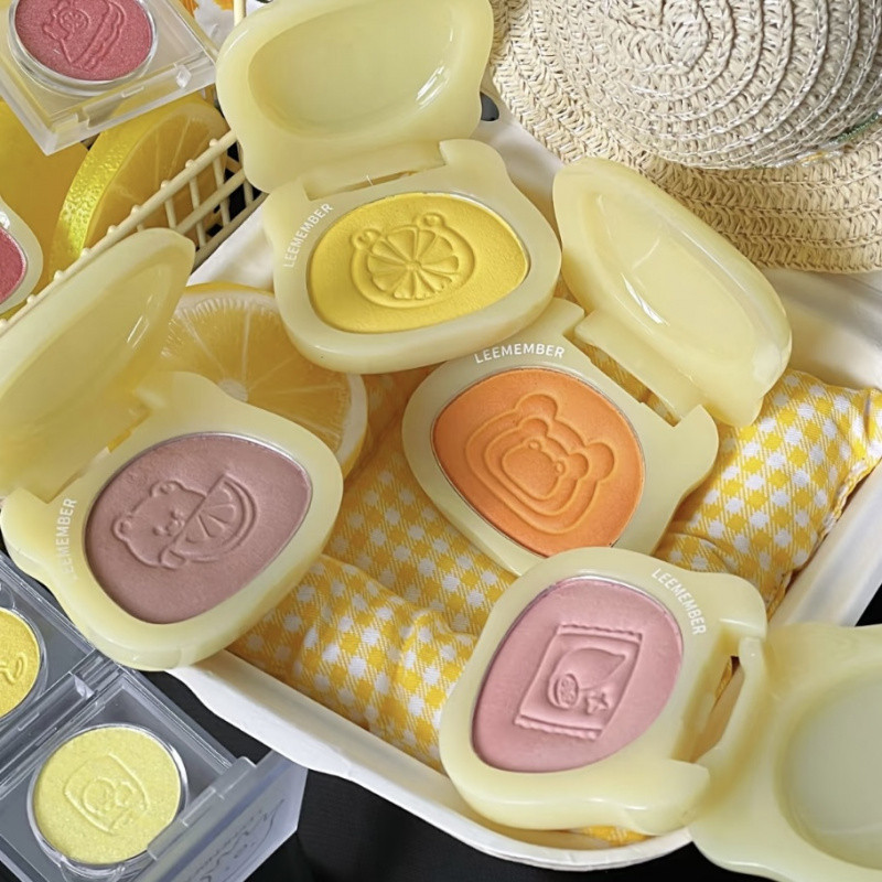 LEEMEMBER Blush Bear Lemon Hard Candy Multi-Purpose Powder Baking Powder Technology | Shopee ...