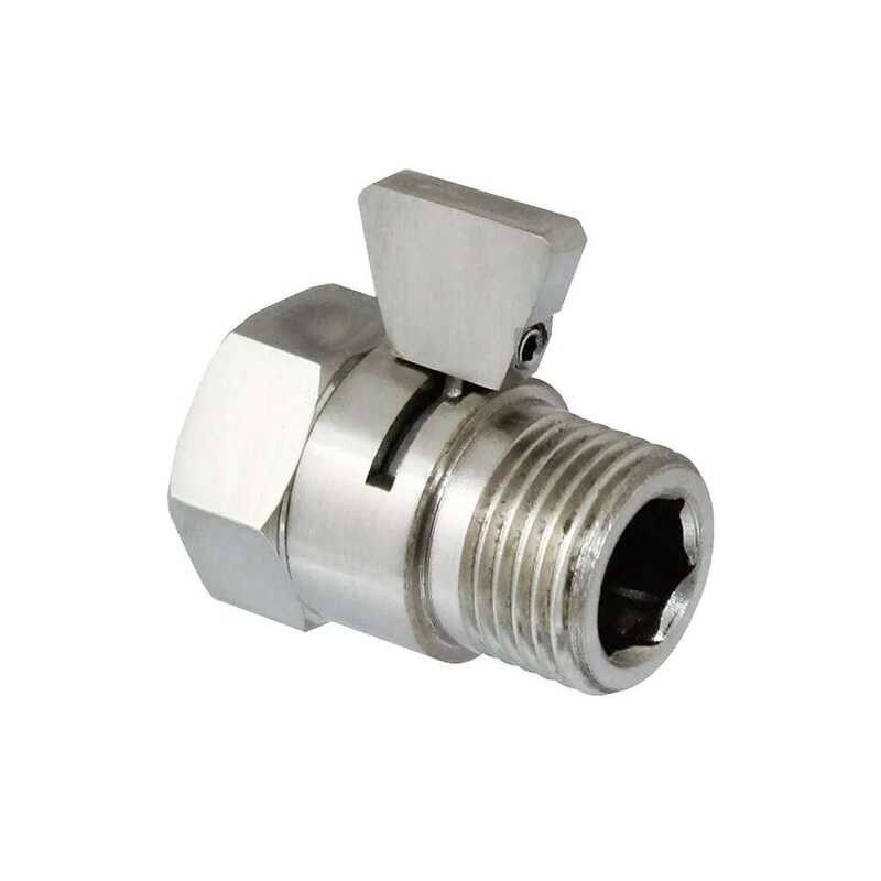 100% Brass Flow Control Vae Water Pressure Reducing Controller Hand ...