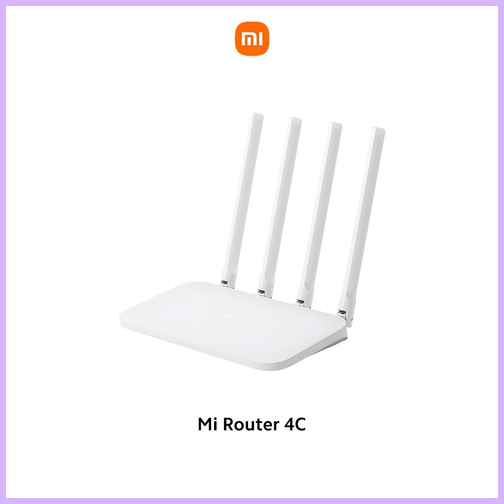 Xiaomi Mi Router 4C Wireless Wi-Fi Router 300Mbps 2.4GHz with 4 ...