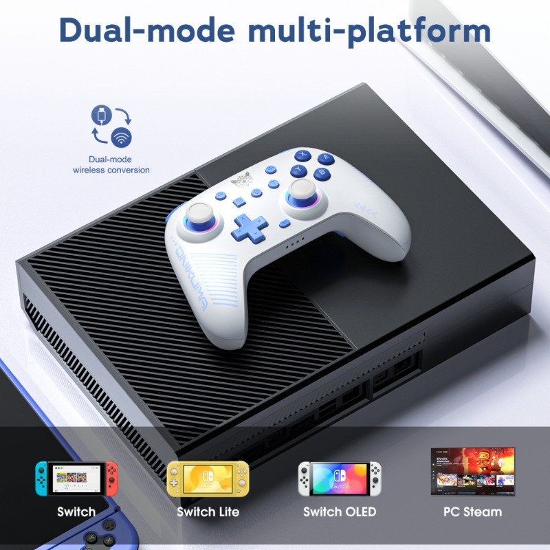 C1 Wireless Bluetooth Gamepad Dual-Mode Six-Axis Gyroscope Joystick ...