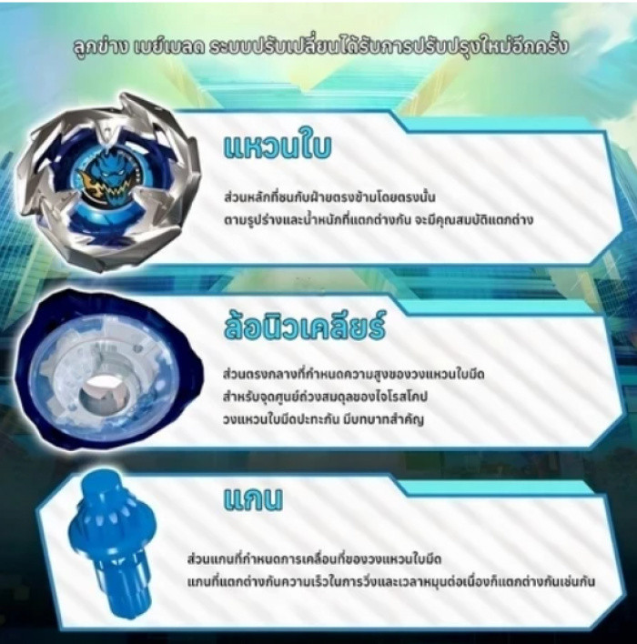 Beyblade Spin Master Beyblade Lift Block Beyblade Powerful Model All ...