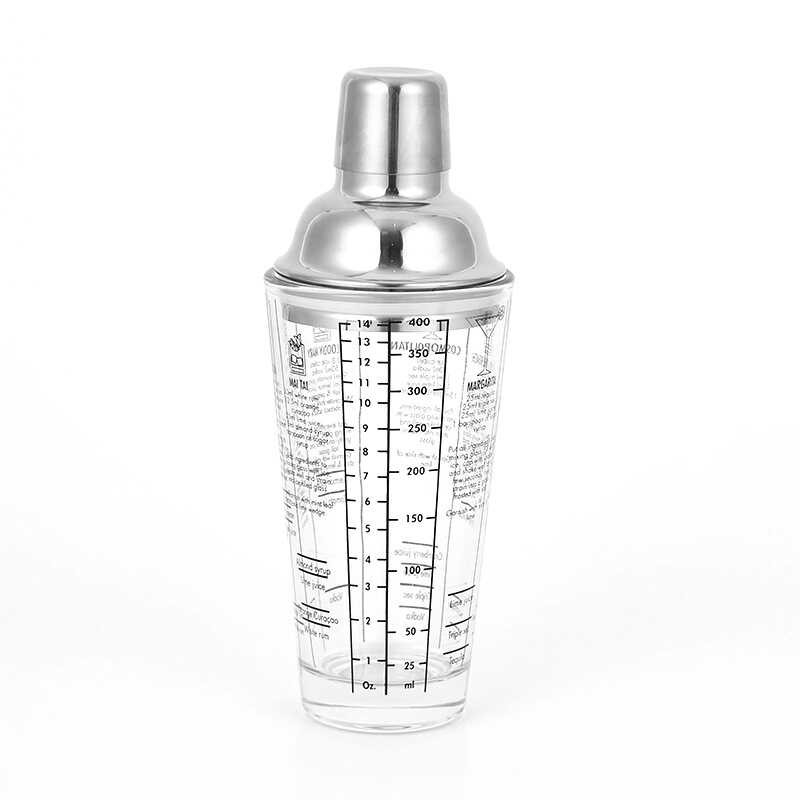 Steel Stainless Shaker With Scale, Glass Cocail Shaker, Milk Hand ...