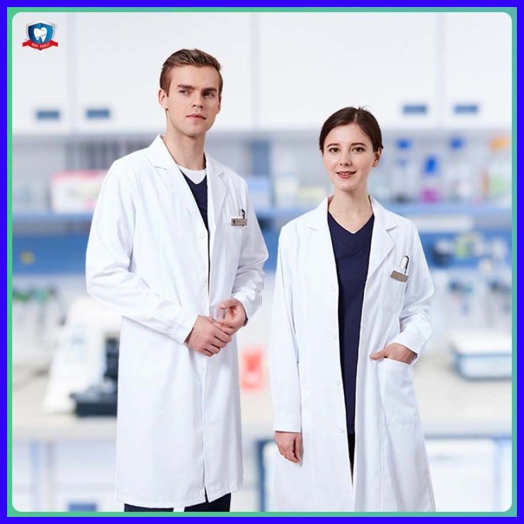 Lab Gown Lab Coat Laboratory Gown For Students Men Women Lab Gown For ...