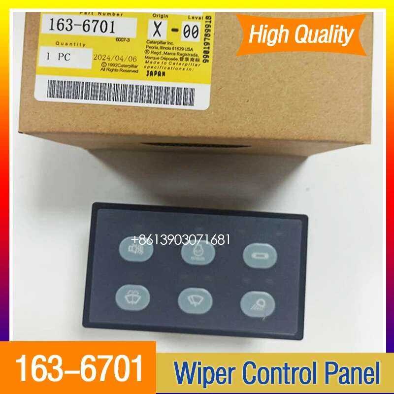 Excavator Head Lamp Controller E312C E320C Wiper Control Panel 163-6701 ...