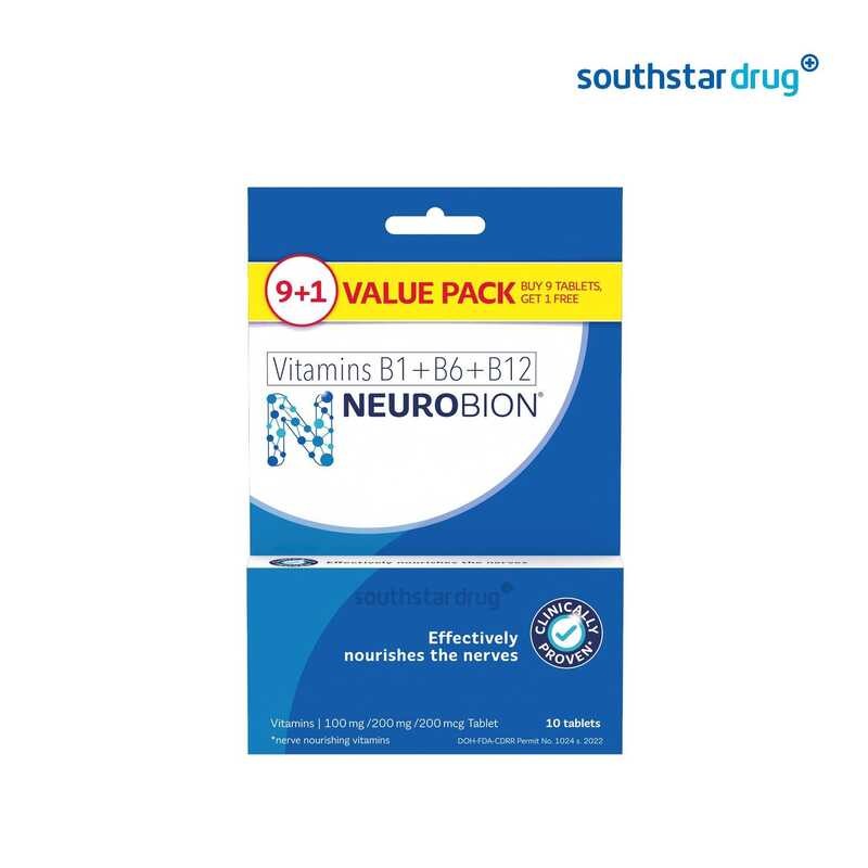 Neurobion Tablet 9+1 51A | Shopee Philippines