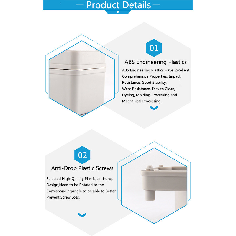 Waterproof button box switch control box 12345 hole industrial switch ...