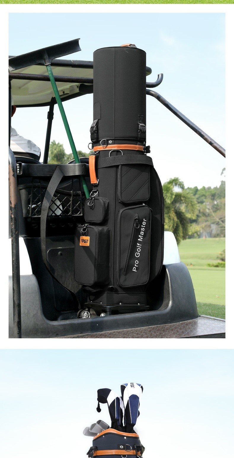 PGM QB179 Golf Bag Men's and Women's Hard Shell Four Wheel Air ...