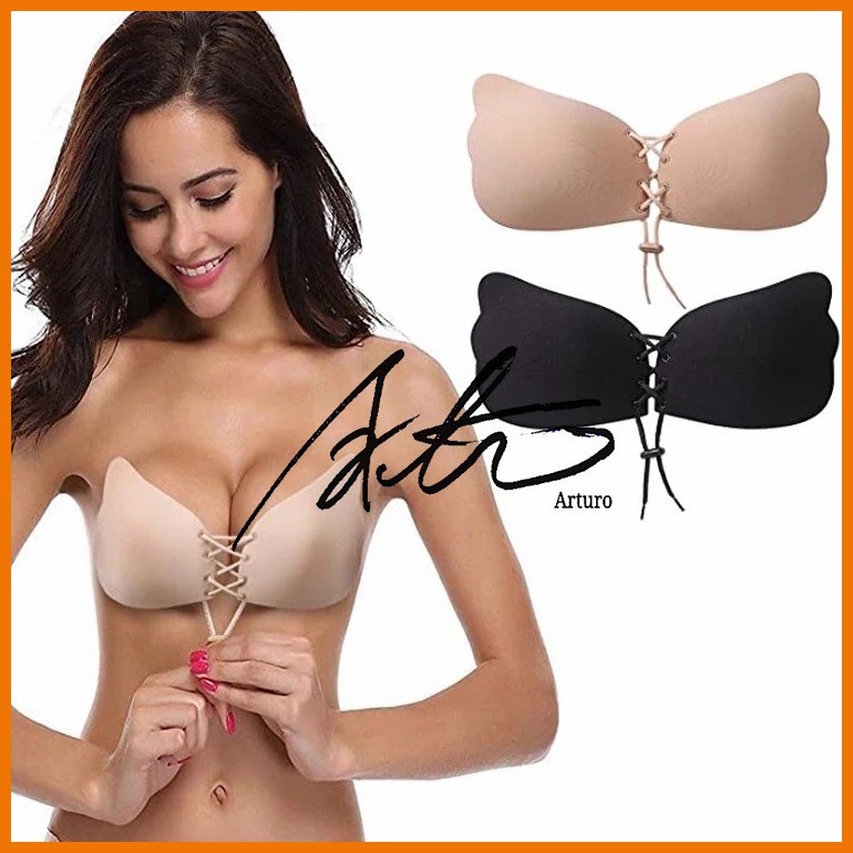 Arturo B031 Fashion Magic Push Up Bra Cleavage Strapless NuBra Bralette | Shopee Philippines