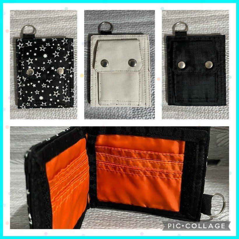 Nylon Velcro Bifold Wallets with Key Ring from Japan Surplus | Shopee ...
