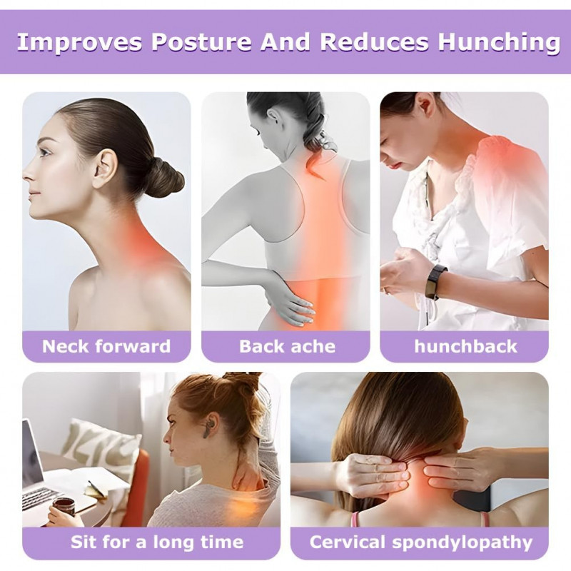 8-Line Pilates Puller Yoga Women's Open Back Training Shoulder Silicone ...