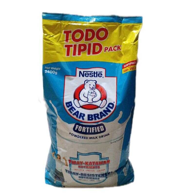 Bear Brand Powdered Milk 2.4Kg Grams Calcium Protein For Kids And ...