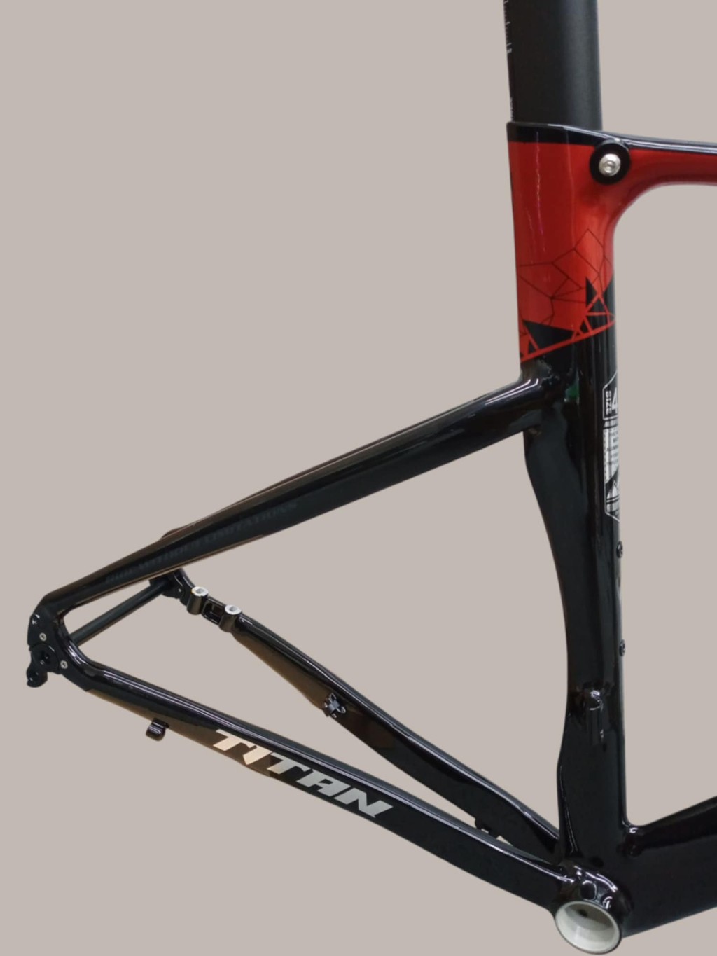 PRO AGENT X MOUNTAINPEAK TITAN MTP FRAMESET ROAD CARBON FORK, ALLOY ...